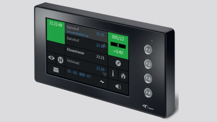 IP-Terminal IPT - Modernes Fahrerterminal für Bus und Bahn